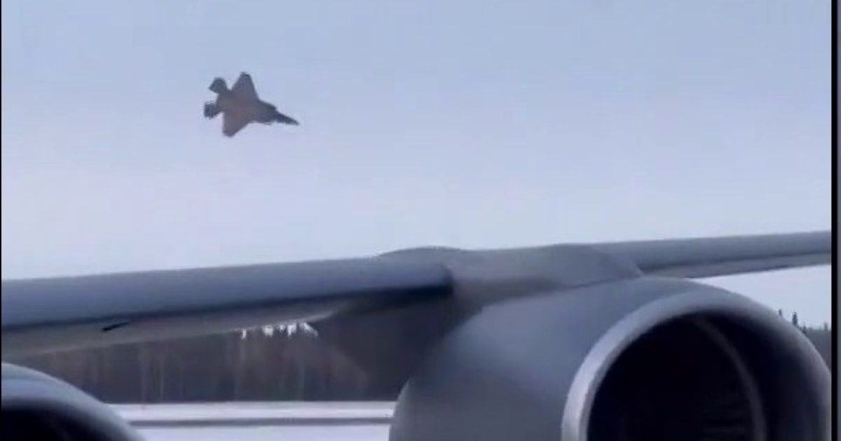 F-35 crashes, bursts into flames in Alaska after pilot ejects