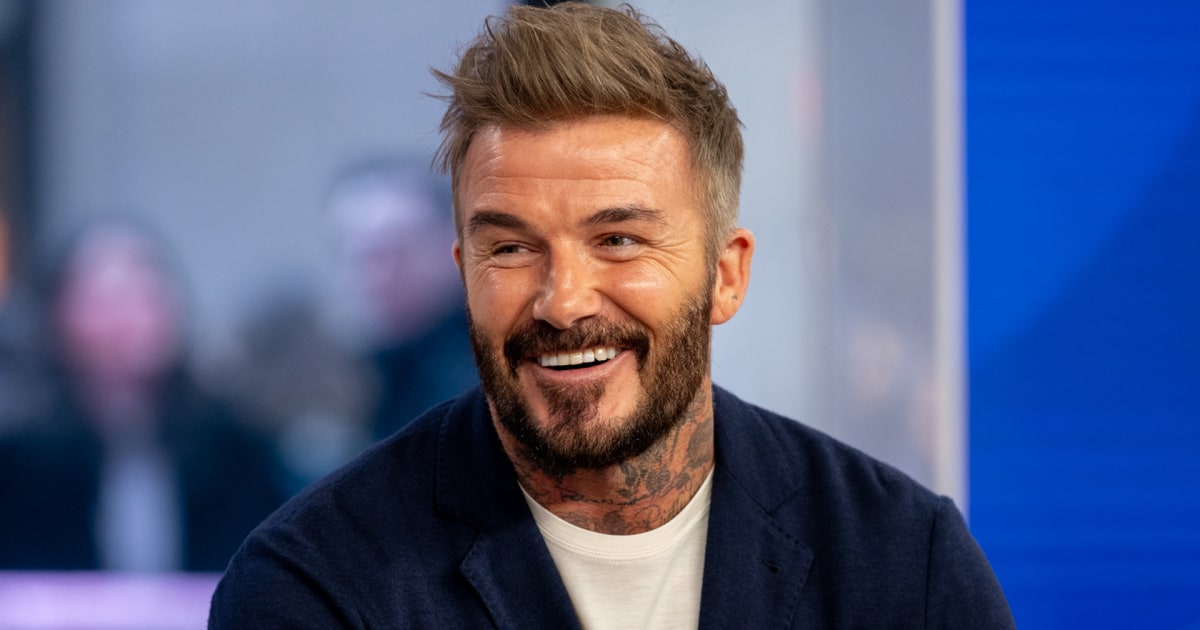 David Beckham talks CA wildfires, Emmy win, Lionel Messi