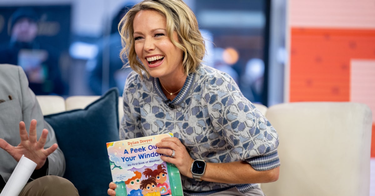 Dylan Dreyer unveils new book: ‘A Peek Out Your Window'