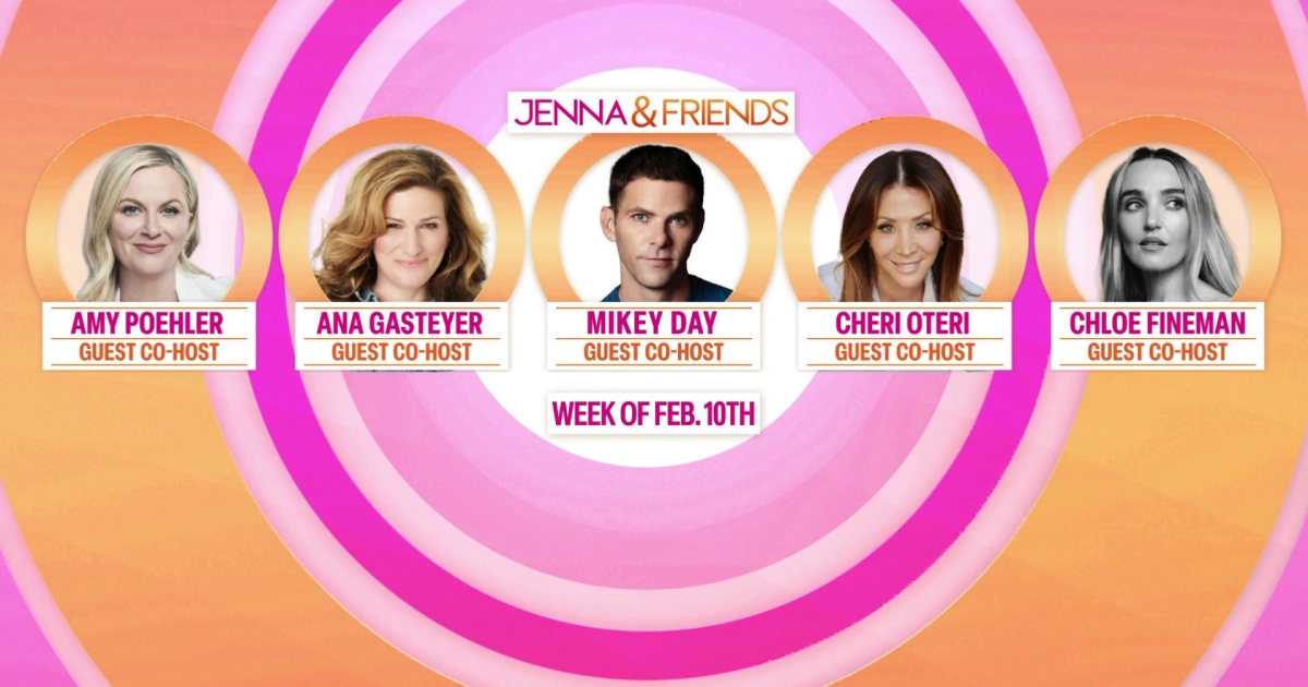 ‘SNL week’ guest co-hosts revealed for Jenna & Friends’ Week 5