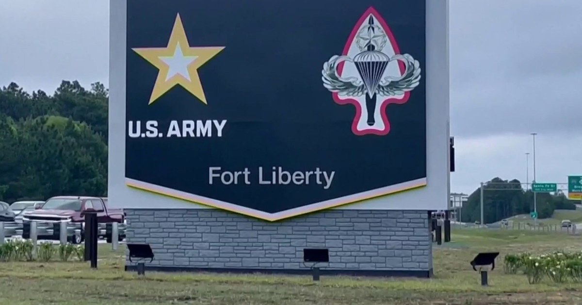 Army officials explore path to rename Fort Liberty back to Fort Bragg