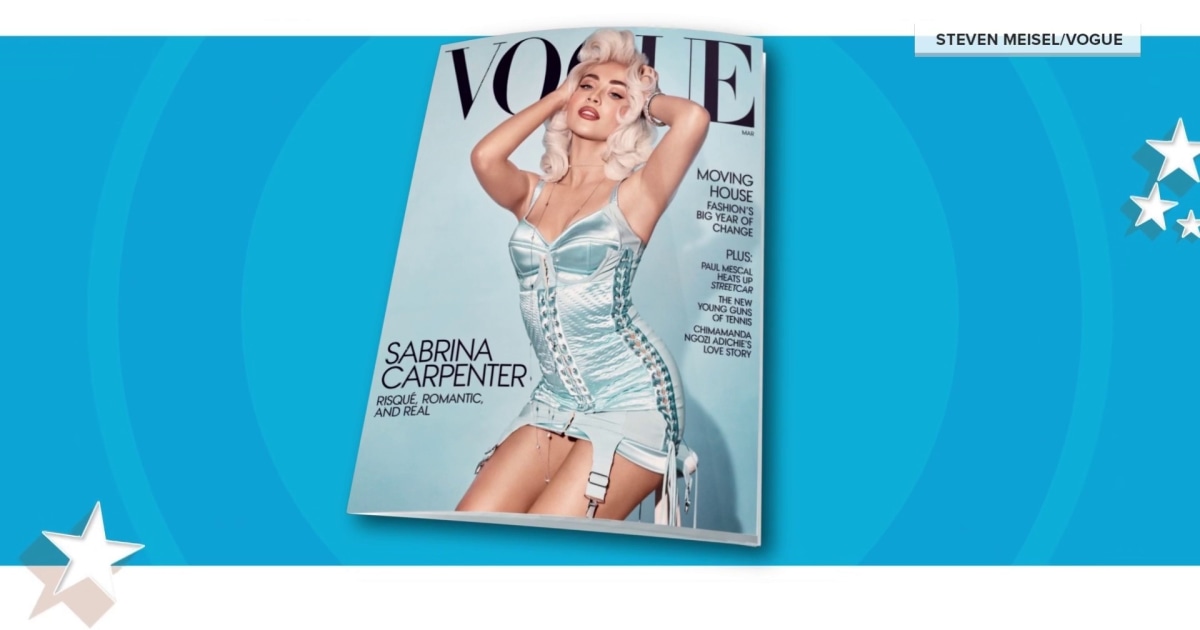 Sabrina Carpenter channels Marilyn Monroe on Vogue cover