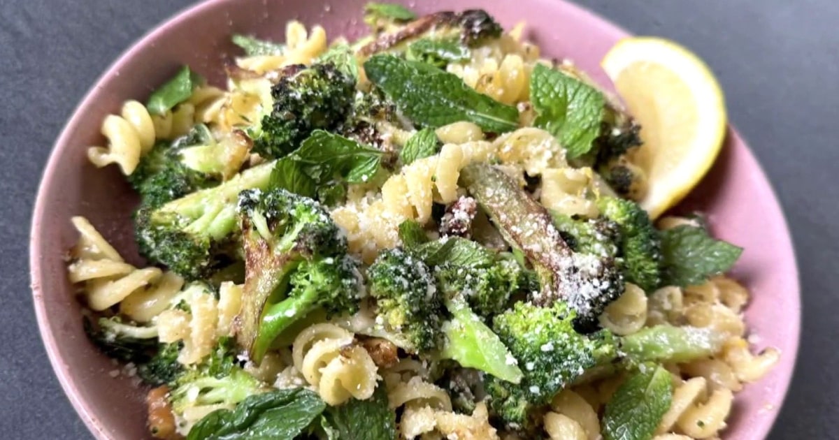 Blistered Broccoli Pasta With Toasted Walnuts: Get The Recipe!