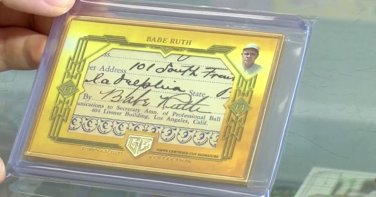 Indiana Child Discovers Rare Babe Ruth Card In New Pack