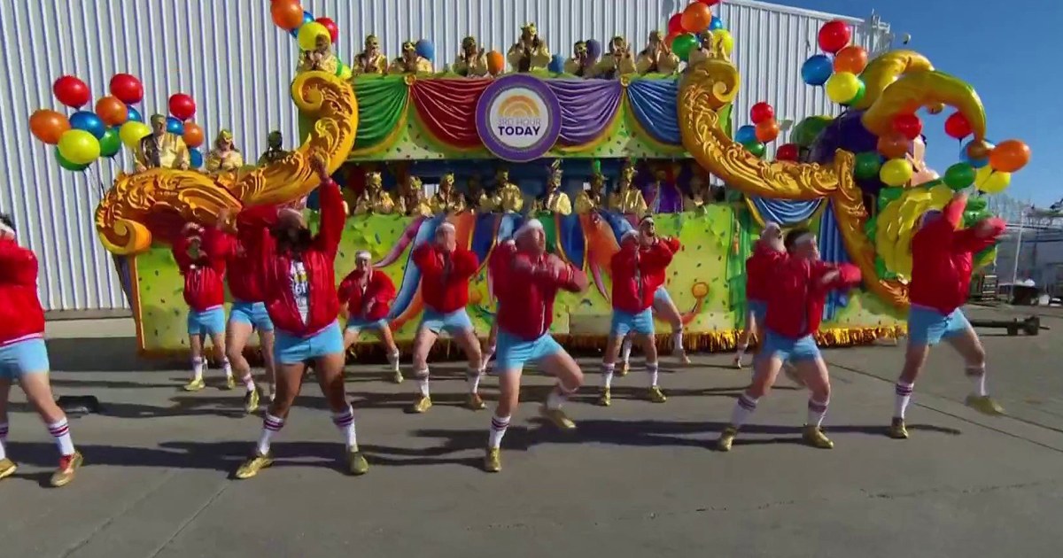 610 Stompers perform live on TODAY in New Orleans