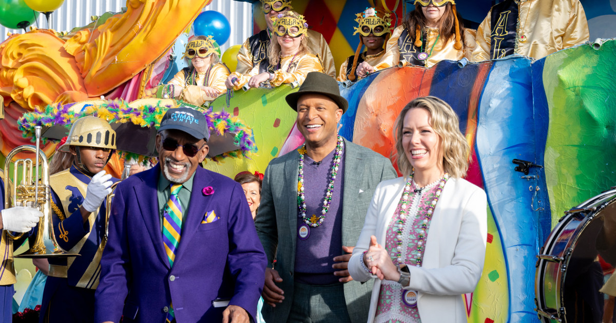See The 3rd Hour Of TODAY Kick Off Mardi Gras In New Orleans