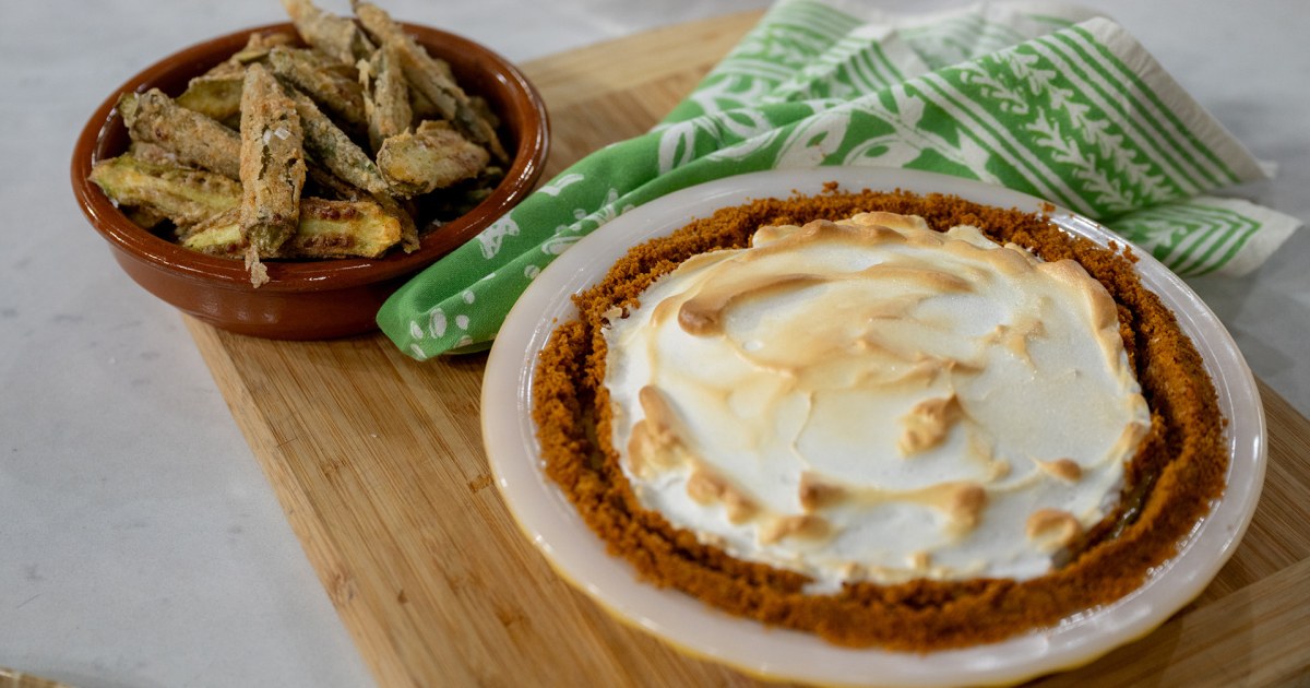 Lemon icebox pie and okra fries: Get the recipes!