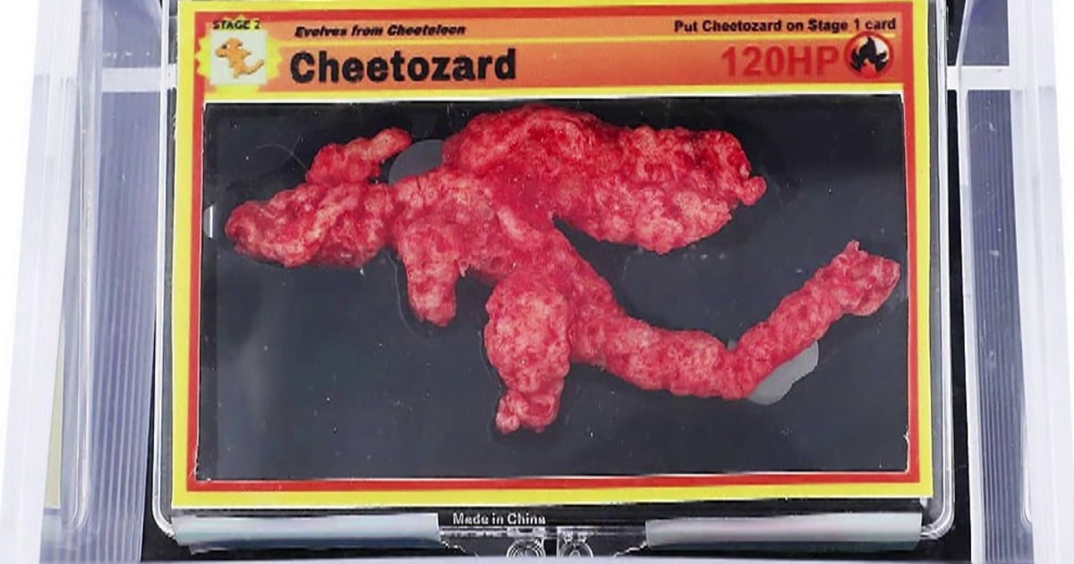 Charizard-shaped Cheeto sells for nearly $88,000 at auction