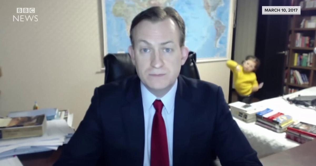 See photo of 'BBC Dad' and kids – 8 years after viral video!