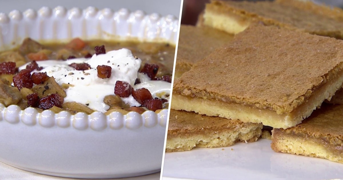 Quebec pork and bean stew and butter tart bars: Get the recipes!