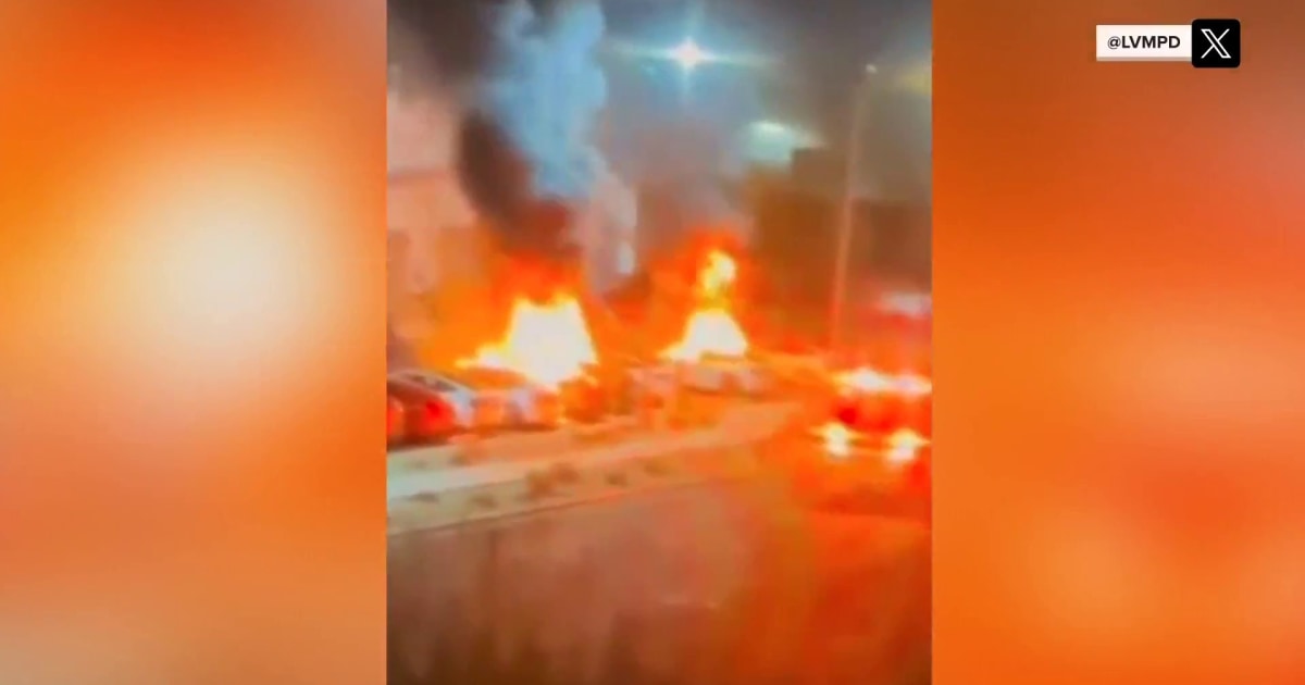 Tesla cars shot, torched in ‘targeted attack’ at Vegas repair center
