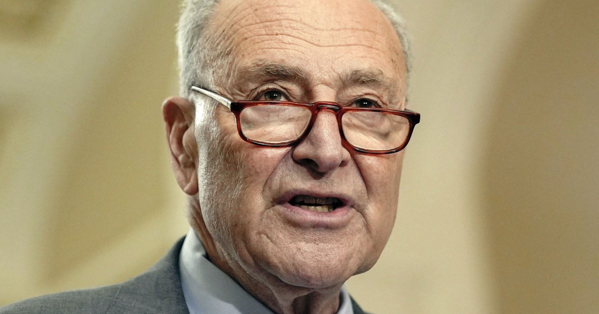 Schumer responds to calls to step aside amid frustration with leadership
