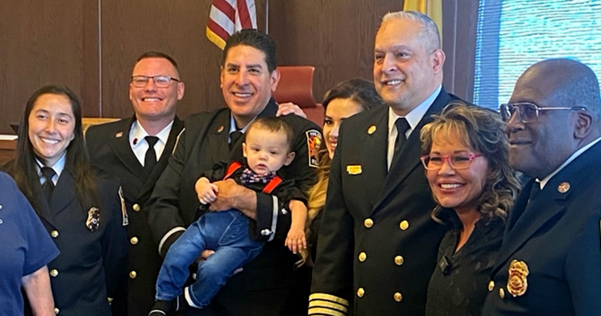 New Mexico couple adopts child left in fire department baby box