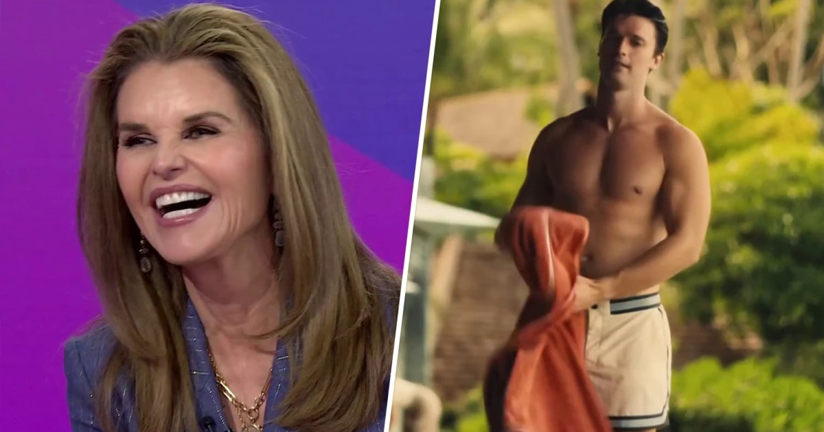 Maria Shriver changed her book tour to see son in 'White Lotus'