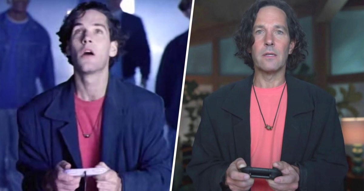 Paul Rudd reboots early role for Nintendo Switch 2 commercial