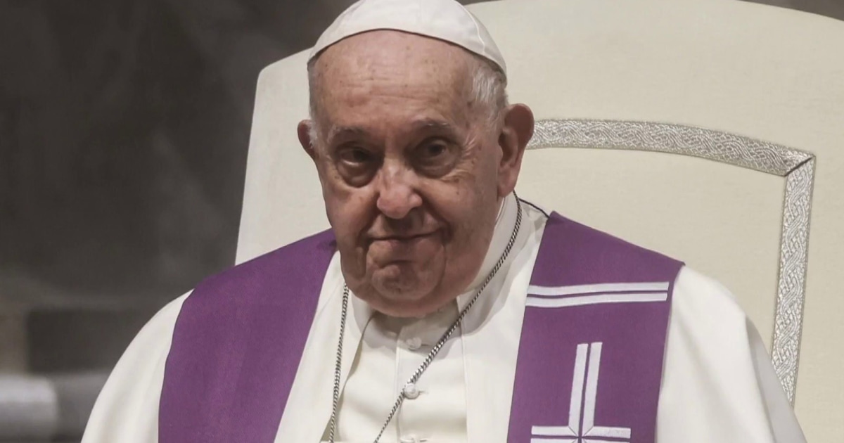 What happens after the death of Pope Francis?