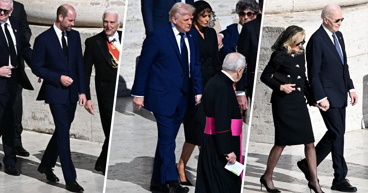 Leaders from around the world attend funeral of Pope Francis