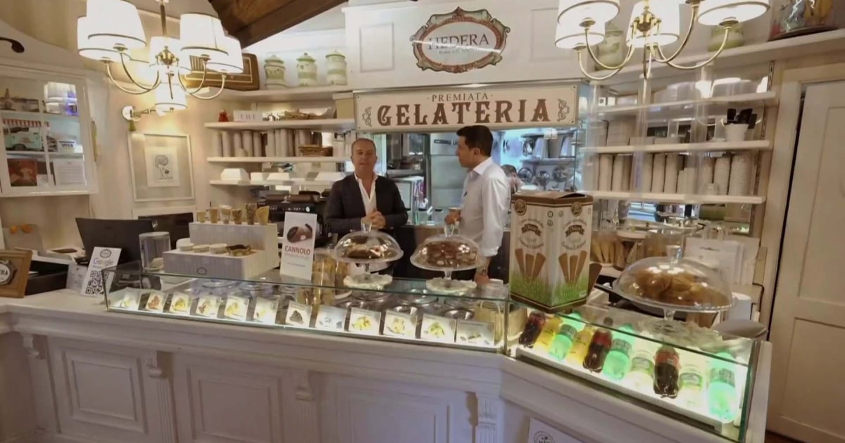 Get an inside look at Pope Francis’ favorite gelato spot