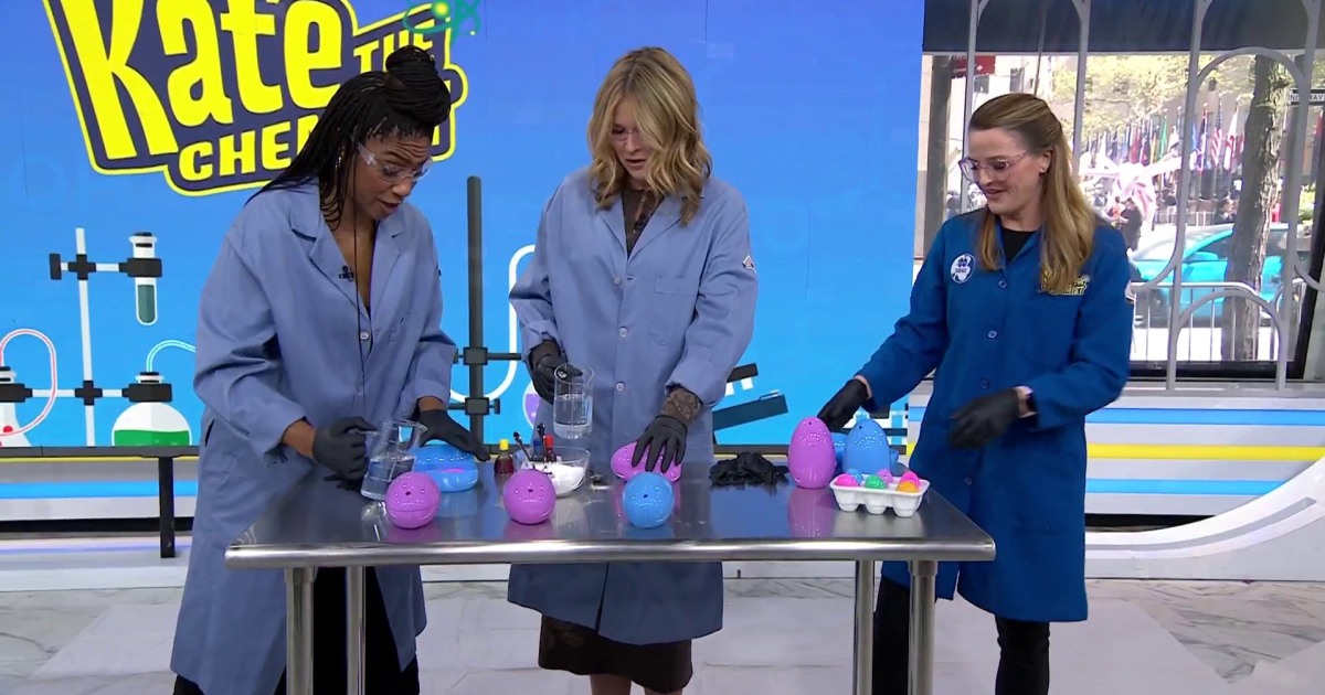 Kate The Chemist Shares At Home Science Experiments For Spring