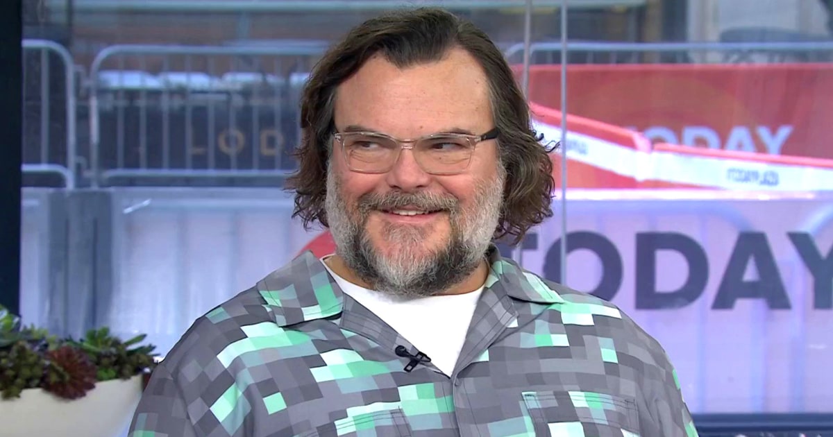 Jack Black talks ‘Minecraft Movie,’ looks back at first role in a TV ad