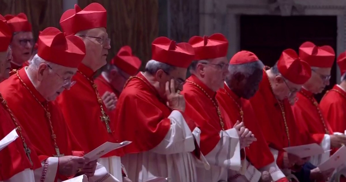 133 cardinal electors gather to begin conclave to elect new pope