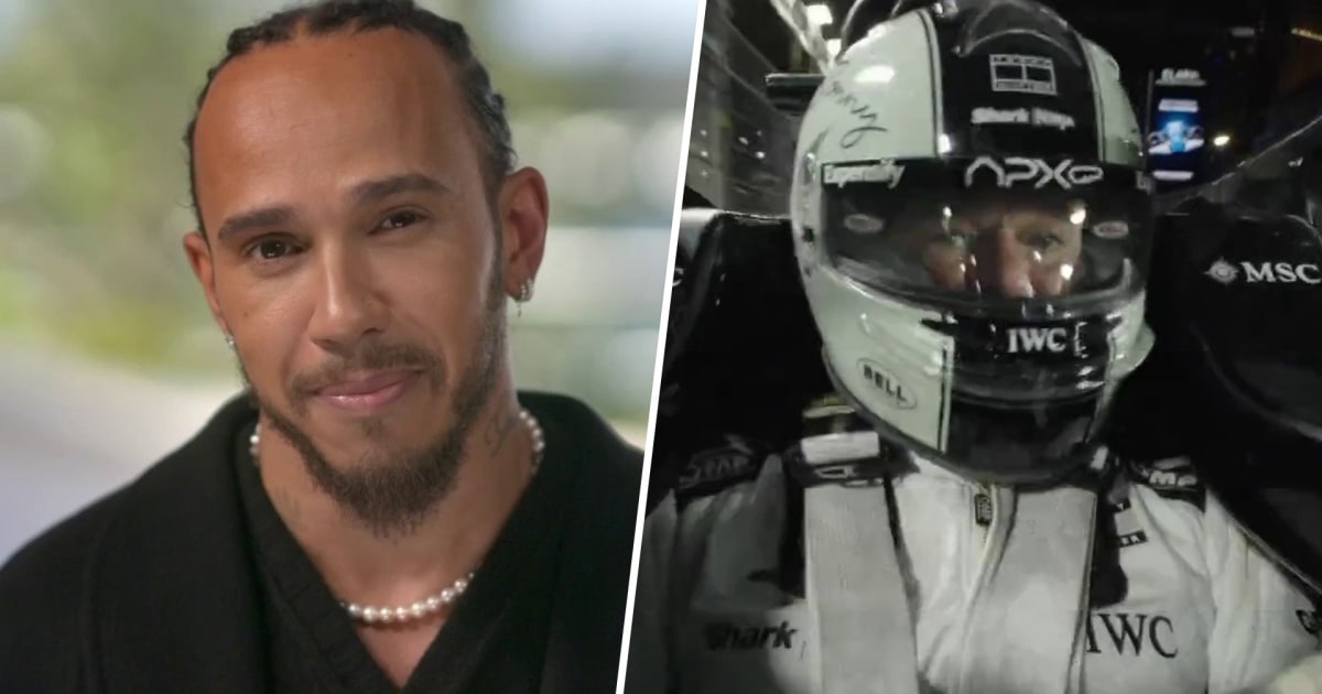 Lewis Hamilton gives TODAY a first look a new ‘F1 The Movie’ trailer