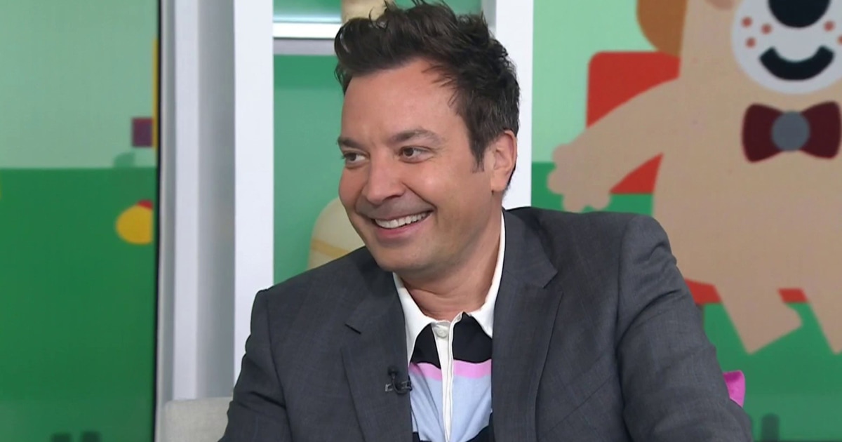 Jimmy Fallon talks new children’s book, yoga, eye mask obsession