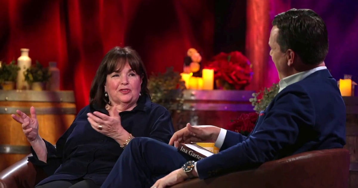 Ina Garten tells Willie Geist what she would not bring to a party