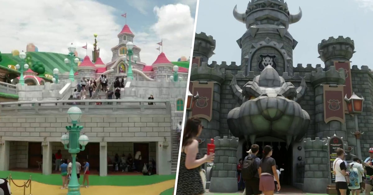 Get a look inside Super Nintendo World at Universal Epic Universe