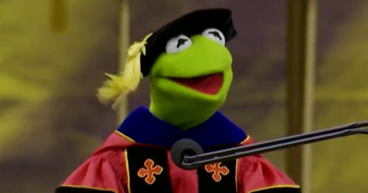 Hear Kermit the Frog’s commencement at University of Maryland
