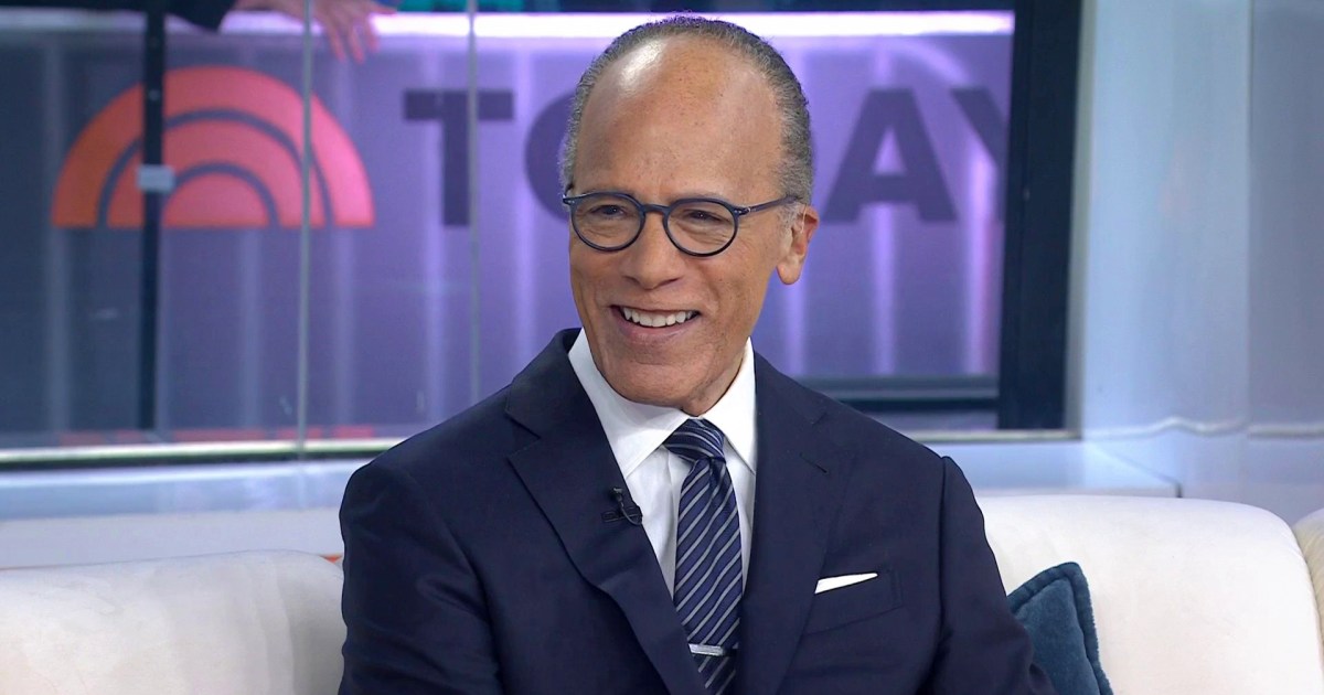 TODAY Honors Lester Holt Ahead of Final Nightly News Broadcast
