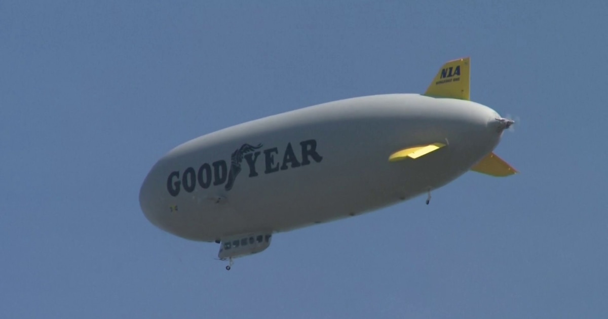 Goodyear Blimp Celebrates 100th Birthday With Ohio ‘Victory Lap’