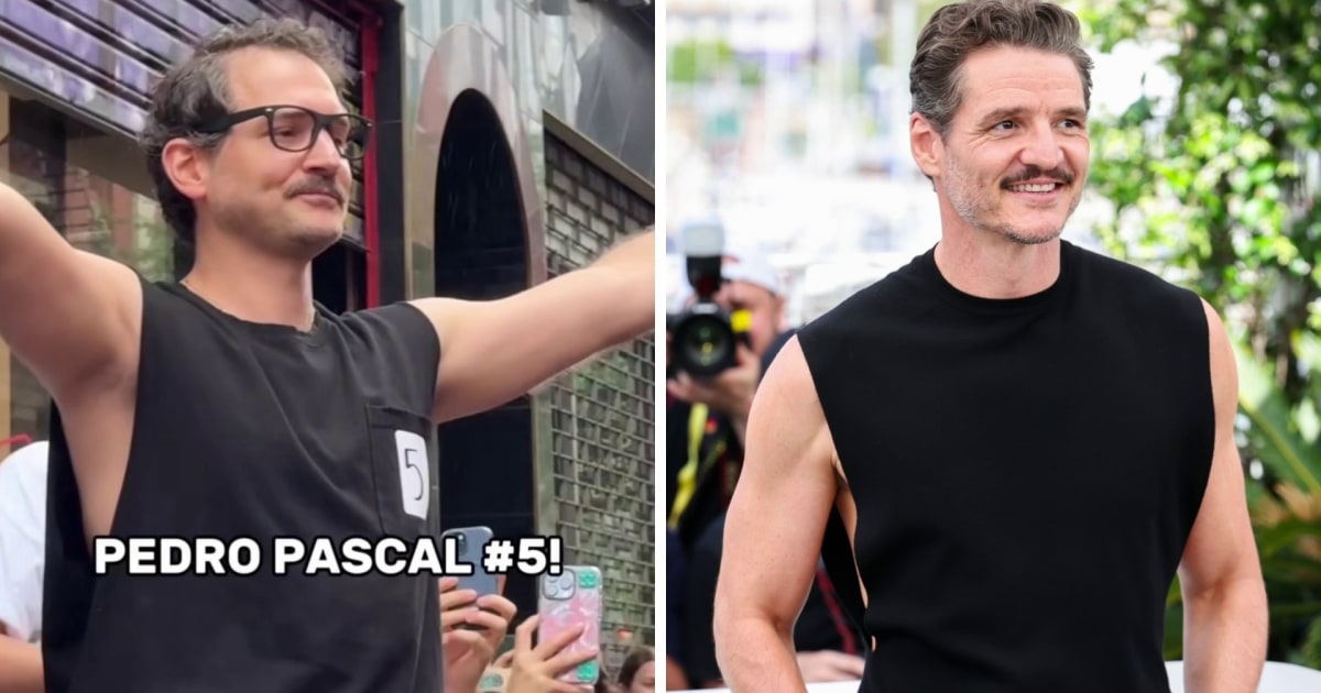 Brooklyn Dad Wins Pedro Pascal Look-Alike Contest in NYC