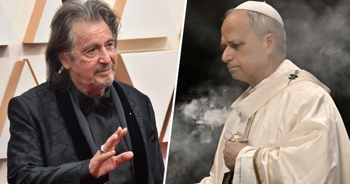 Al Pacino Meets Pope Leo, Presents Him With a Model Maserati