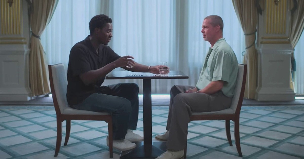 Brad Pitt, Damson Idris Weigh in on Burgers Vs. Hot Dogs Debate