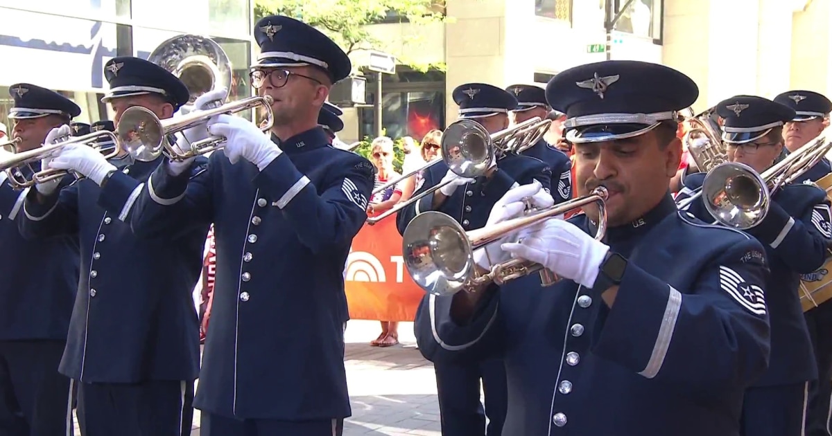 US Air Force Band Performs ‘America the Beautiful’ Live on TODAY