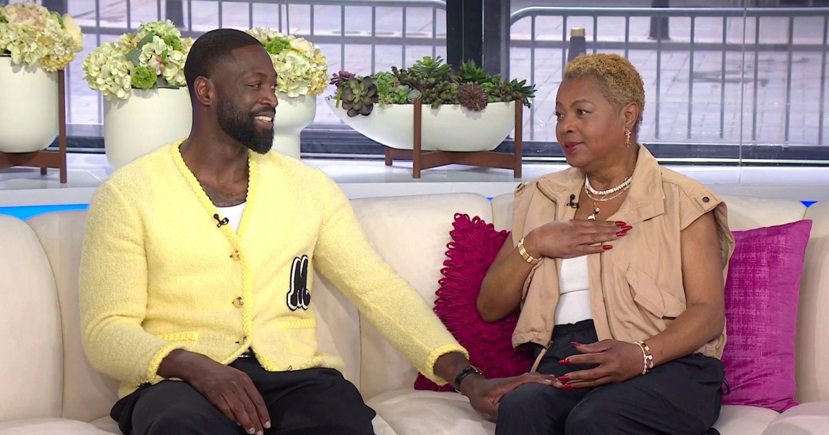 Dwyane Wade and Mom Discuss Their Journey on TODAY