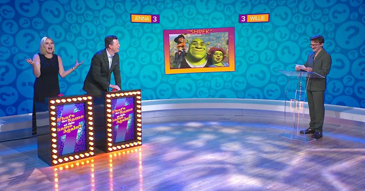 Jenna Bush Hager and Willie Geist Face-Off in Pop Culture Game