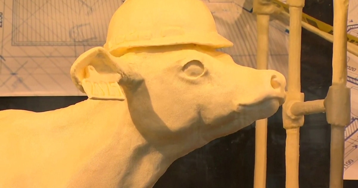 Ohio State Fair Unveils 2025 Butter Cow Creation