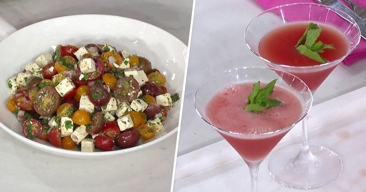 Ina Garten’s Feta Salad and Watermelon Cosmo: Get the Recipes!