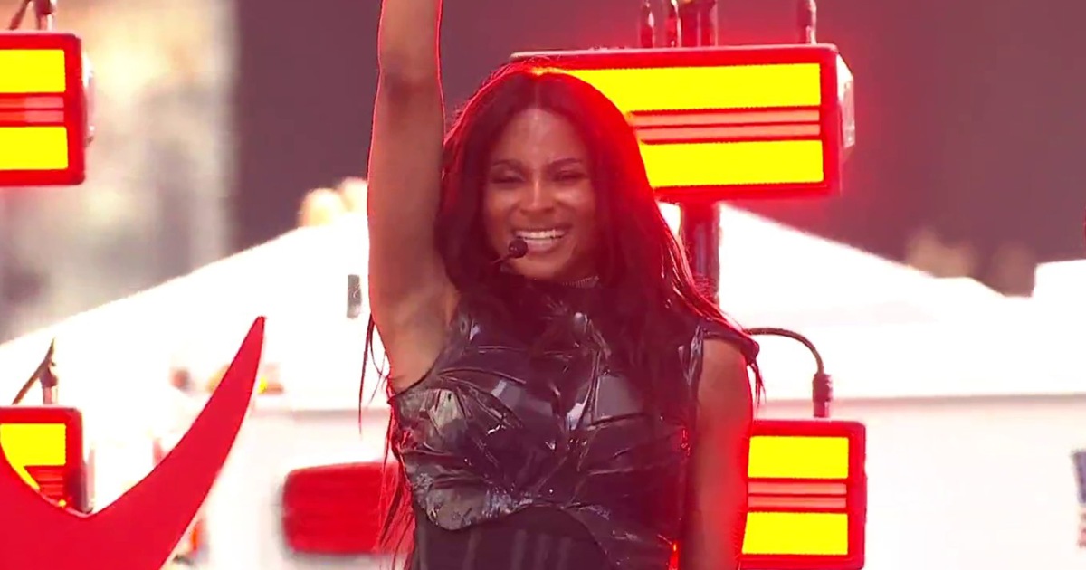 Ciara Performs ‘Goodies,’ ‘1, 2 Step’ and ‘Level Up’ on TODAY