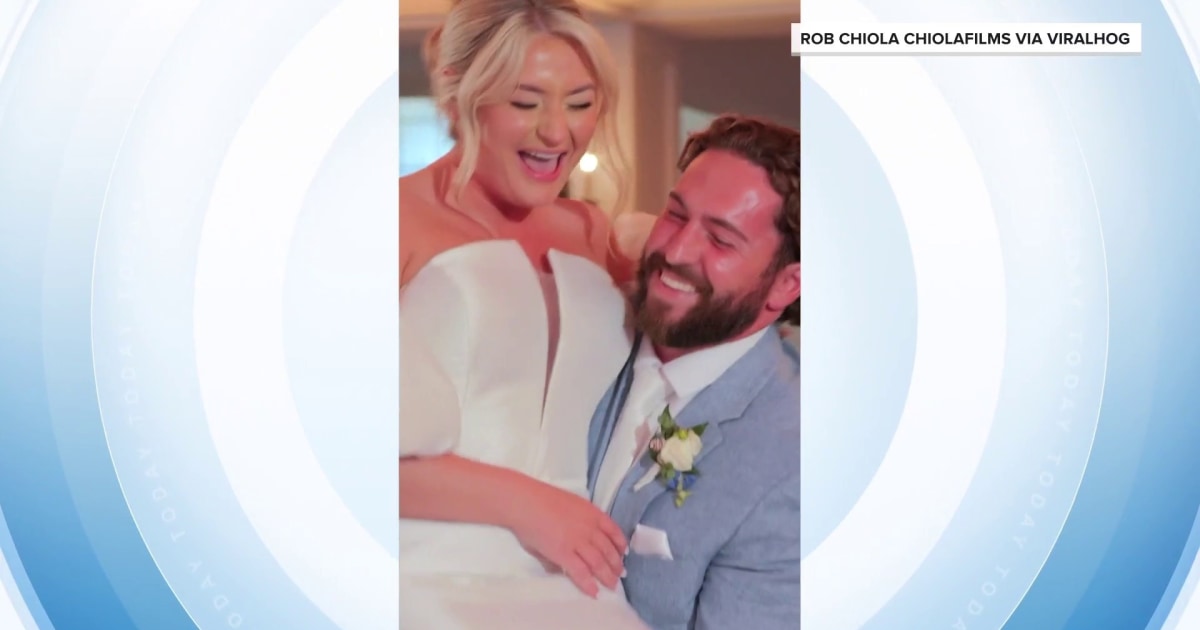 Grooms Splits His Pants During First Dance With His Wife