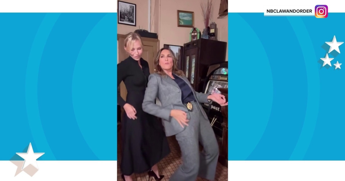 Mariska Hargitay, Kelli Giddish Re-create ‘Law & Order’ Viral Dance