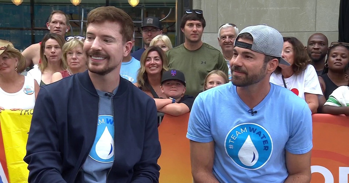 MrBeast and Mark Rober Announce Team Water Campaign