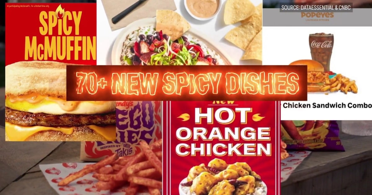 Fast Food Chains Lean Into Spicy Menu Items To Attract Customers
