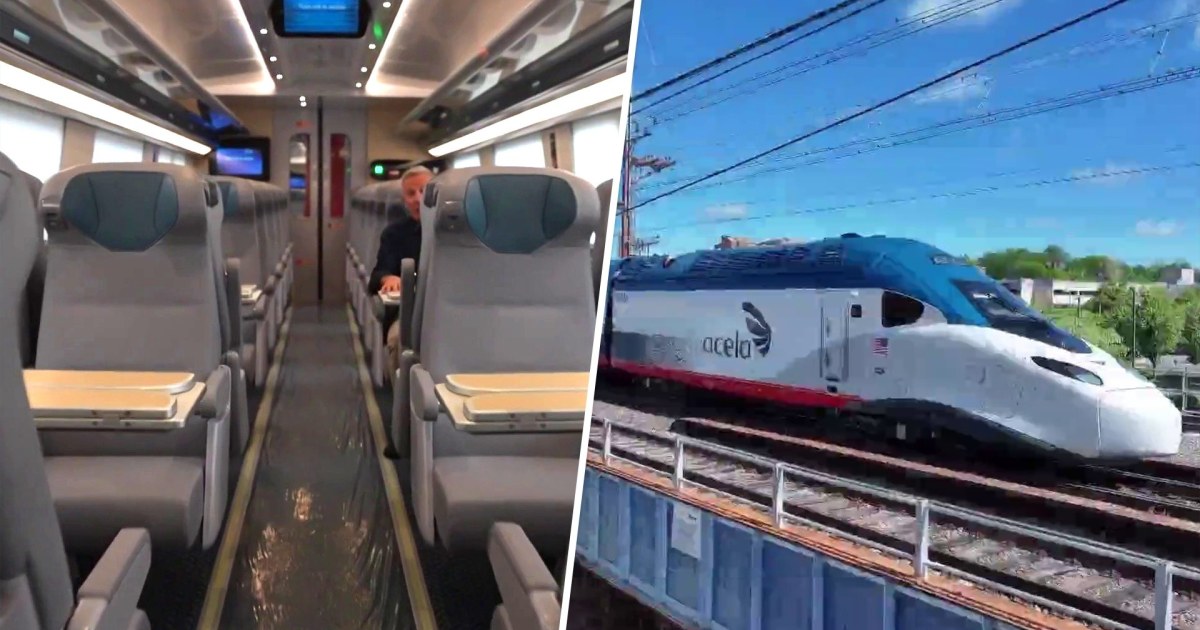 Amtrak Unveils New High-Speed Acela Trains: Get an Inside Look!