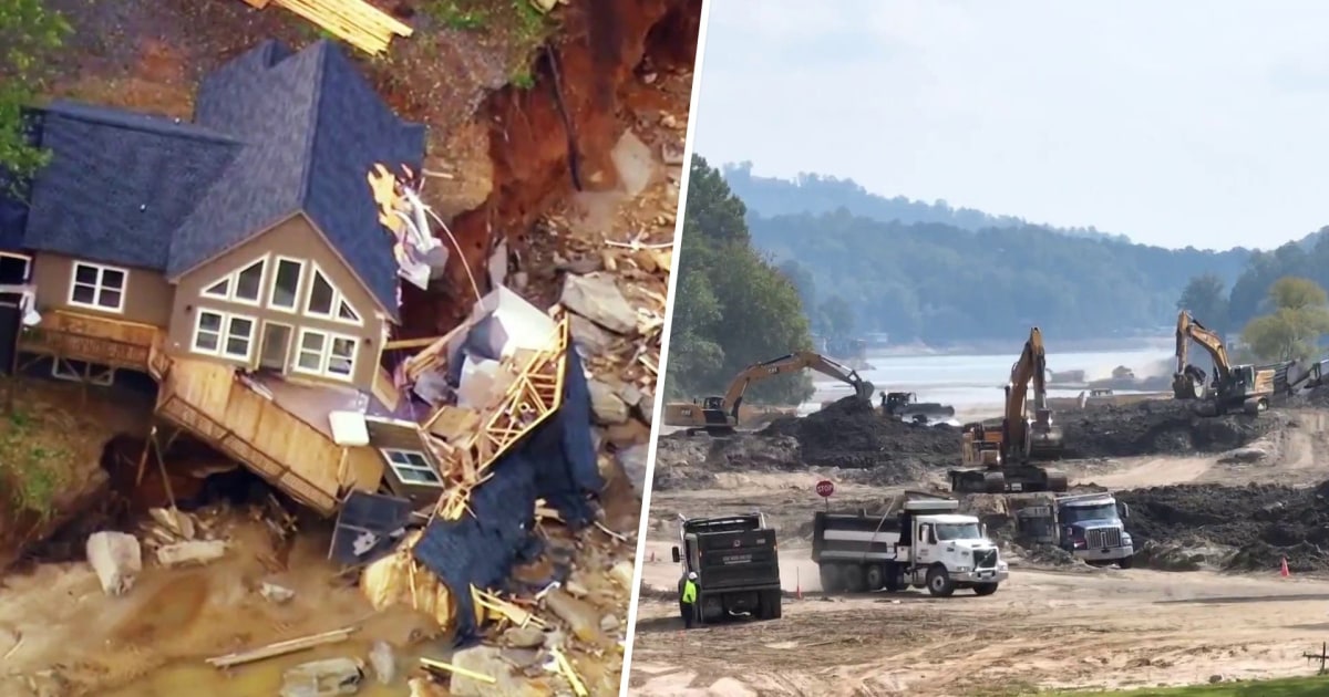 One Year After Hurricane Helene, Rebuilding Continues