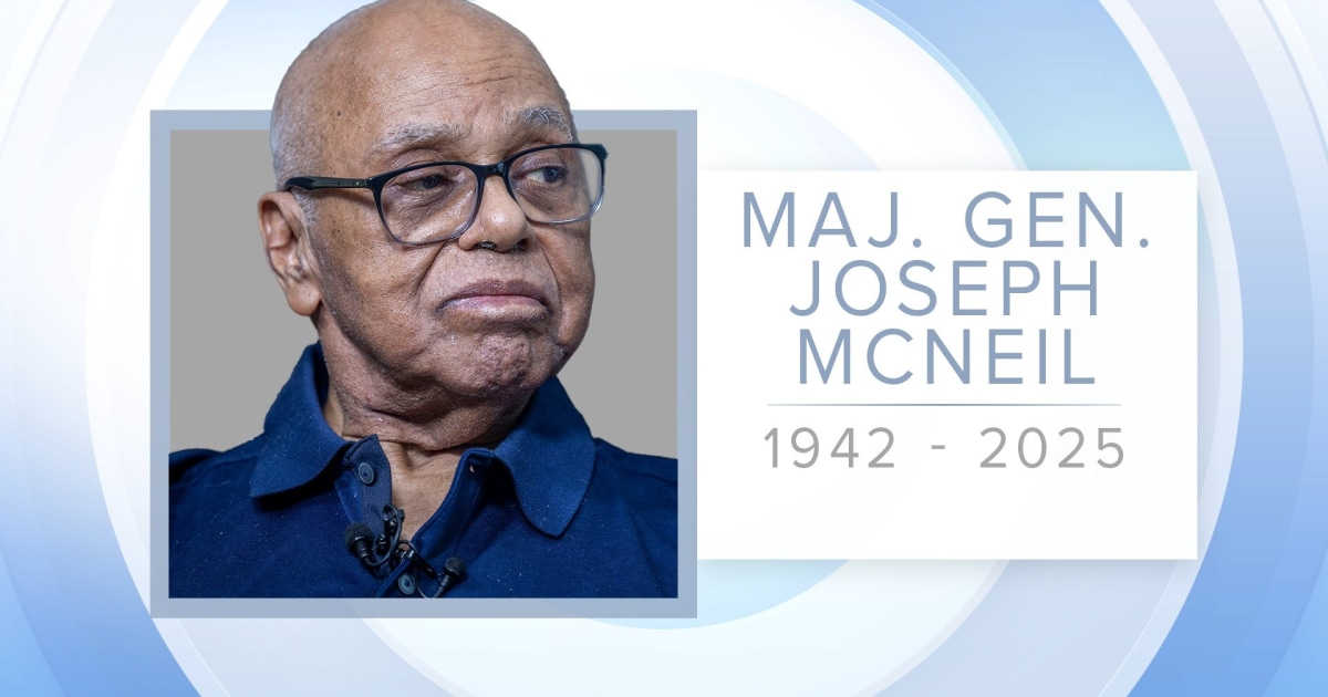 Maj. Gen. Joseph McNeil, Civil Rights Pioneer, Dies at 83