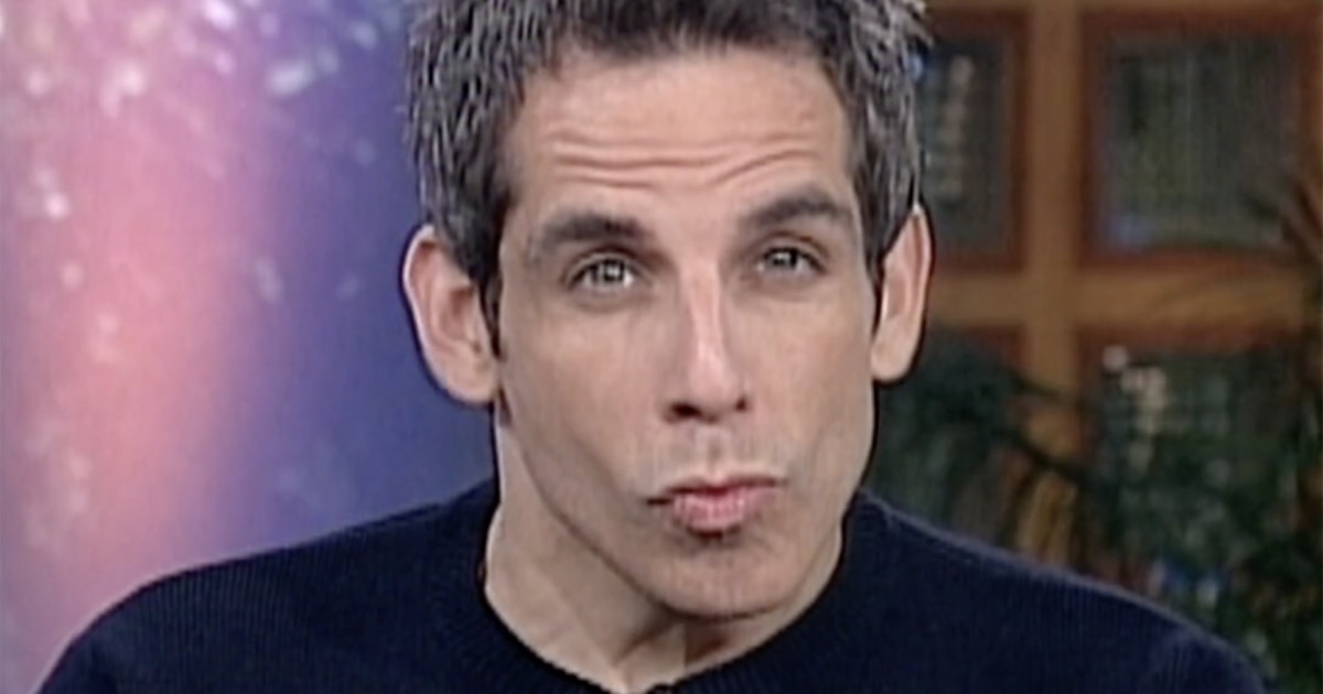 2001: Ben Stiller Stops by TODAY — And Does the Zoolander Face