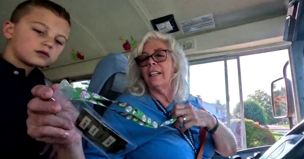 School Bus Driver Inspires Student Grieving His Grandpa